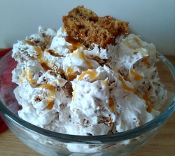 Dessert - Date nut pudding cake with vanilla sauce recipes