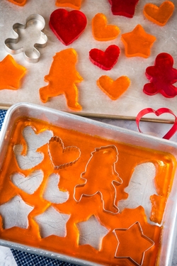 Dessert - Slanted Rainbow Jello Shots recipes