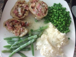 Dinner - Bacon and Onion Roly Poly Pudding recipes