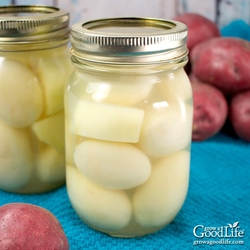 Canning - How to can potatoes with skin on recipes