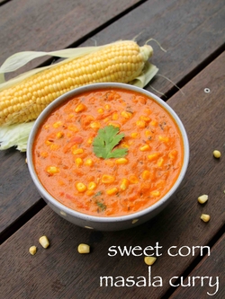 Side dish - Sweet Corn Curry recipes