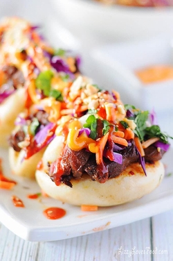 Appetizer - Korean Chicken Bao recipes