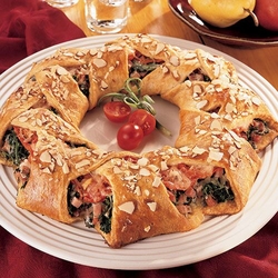 Pampered chef ham and cheese crescent ring recipes - Appetizers