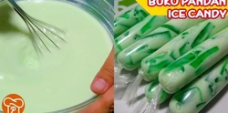 Buko pandan ice candy recipe with cornstarch - Dessert recipe