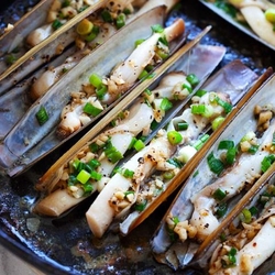 Appetizer - How to cook razor clams chinese style recipes