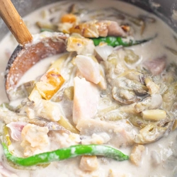 Entree - How to cook ginataang gabi with bagongon recipes