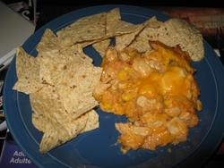 Pace picante chicken in the chips recipe - Lunch snacks