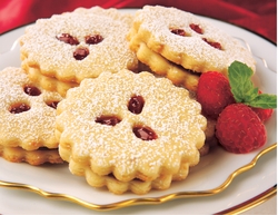 Dessert - Ina garten linzer tart cookies food network recipes