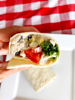 Santa fe chicken wrap great wraps recipe - Main course