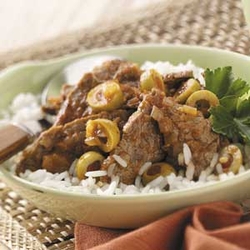 What goes with stew beef and rice recipes - Main course